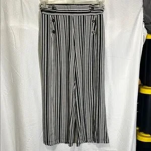 Robert Louis | Pants & Jumpsuits | Robert Louis Black And White Wide ...